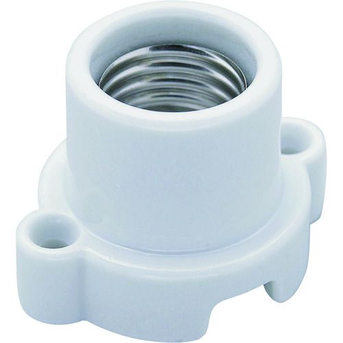 特長:●陶磁器製ですので、耐熱性に優れています。●電球は100W以下のものをご使用ください。 仕様:●色：ホワイト 仕様2:●丸型レセップ●定格：300V 6A●口金：E26特長:●陶磁器製ですので、耐熱性に優れています。●電球は100W以...