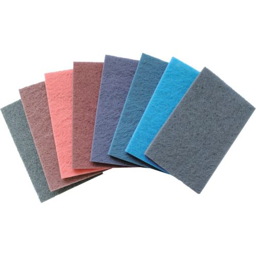 特長:●ユニロン不織布繊維の中に研磨剤を含浸させた手に馴染みやすい研磨材です。●ソフトなアタリで目詰まりの少ない研磨材です。●中央部にミシン目が入っているので手軽にカットできます。 用途:●粒度が豊富にあり、粗削りから仕上げに。●キズ取りや...