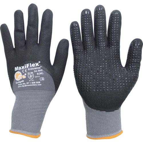 特長:●特許取得のマイクロ発泡ニトリルコーティングは熱と蒸れを360°全方向から放出し、手の温度を最適に保ちます。●滑り止めドット加工により、手袋のコーティング面のクッション性が向上しています。●優れた成形、フィット感と感触 - 自然な人の...