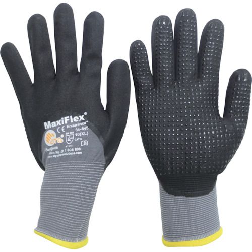 特長:●特許取得のマイクロ発泡ニトリルコーティングは熱と蒸れを360°全方向から放出し、手の温度を最適に保ちます。●滑り止めドット加工により、手袋のコーティング面のクッション性が向上しています。●優れた成形、フィット感と感触 - 自然な人の...