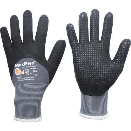 特長:●特許取得のマイクロ発泡ニトリルコーティングは熱と蒸れを360°全方向から放出し、手の温度を最適に保ちます。●滑り止めドット加工により、手袋のコーティング面のクッション性が向上しています。●優れた成形、フィット感と感触 - 自然な人の...