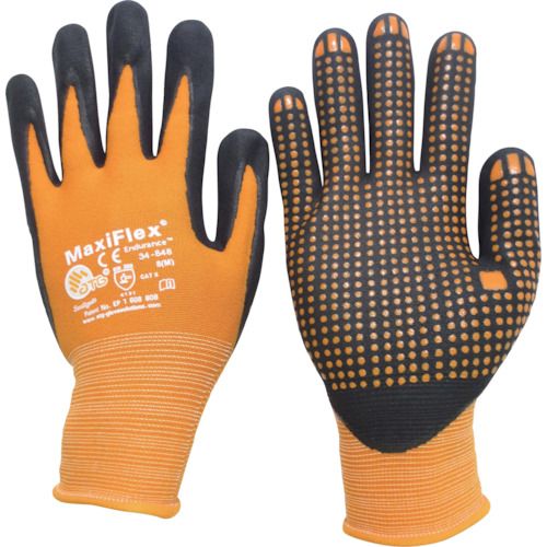 特長:●特許取得のマイクロ発泡ニトリルコーティングは熱と蒸れを360°全方向から放出し、手の温度を最適に保ちます。●滑り止めドット加工により、手袋のコーティング面のクッション性が向上しています。●優れた成形、フィット感と感触 - 自然な人の...