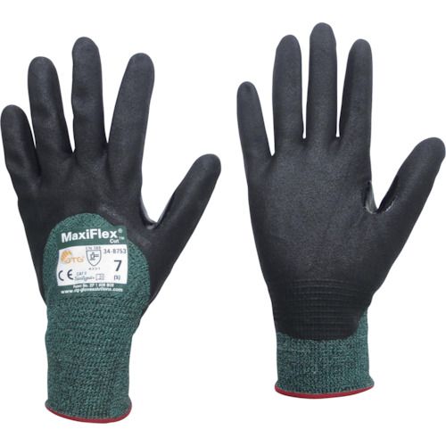 特長:●特許取得のマイクロ発泡ニトリルコーティングは熱と蒸れを360°全方向から放出し、手の温度を最適に保ちます。●独自の特殊高機能繊維により耐切創と快適性を両立しています。●親指と人差し指間の指又を補強することで耐切創性と耐久性を向上させ...