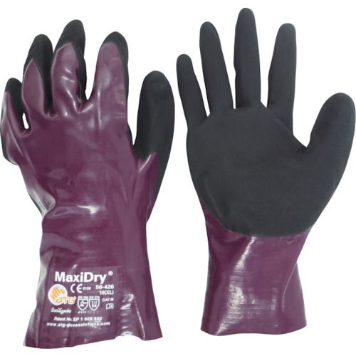 特長:●ハイグレードニトリルコーティングによる優れた耐水・耐油機能に加え、指先感覚にも優れた手袋です。●高い伸縮性のある手首部が手にぴったり沿って保持し、手袋が手からずれるのを防ぎます。●マイクロカップ・ノンスリップグリップ加工により、油や...