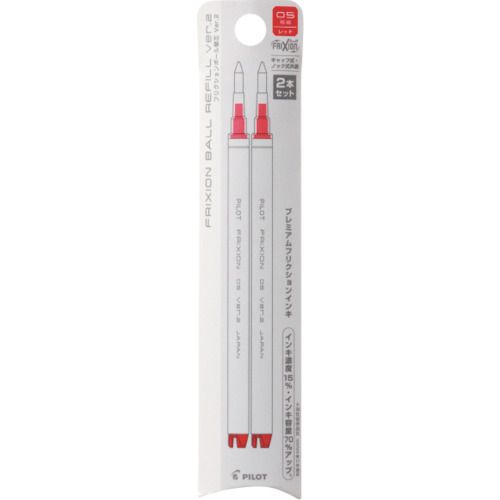 特長:●こすると消えるフリクションシリーズの替芯です。●フリクションボールノック、フリクションボールノックゾーンに適合しております。●同社従来品よりも“濃く・長く”書ける「プレミアムフリクションインキ」搭載です。●従来のフリクションインキに...