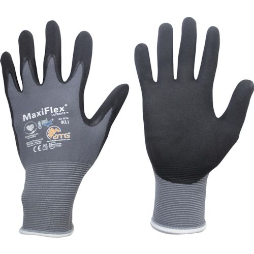 特長:●特許取得のマイクロ発泡ニトリルコーティングは熱と蒸れを360°全方向から放出し、手の温度を最適に保ちます。●AD-APTテクノロジーが天然の冷却成分を放出することにより温度と湿度を抑えます。●従来の発泡ニトリルゴムより25％薄いなが...