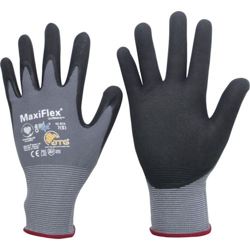 特長:●特許取得のマイクロ発泡ニトリルコーティングは熱と蒸れを360°全方向から放出し、手の温度を最適に保ちます。●AD-APTテクノロジーが天然の冷却成分を放出することにより温度と湿度を抑えます。●従来の発泡ニトリルゴムより25％薄いなが...