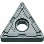 特長:●耐熱性に優れた超硬母材と新コーティング「MEGACOAT TOUGH」を採用しています。●超耐熱合金の連続仕上げ加工の第一推奨材種です。 用途:●被削材:超耐熱合金。 仕様:●チップ形状：正三角形●厚さ(mm)：4.76特長:●耐熱...