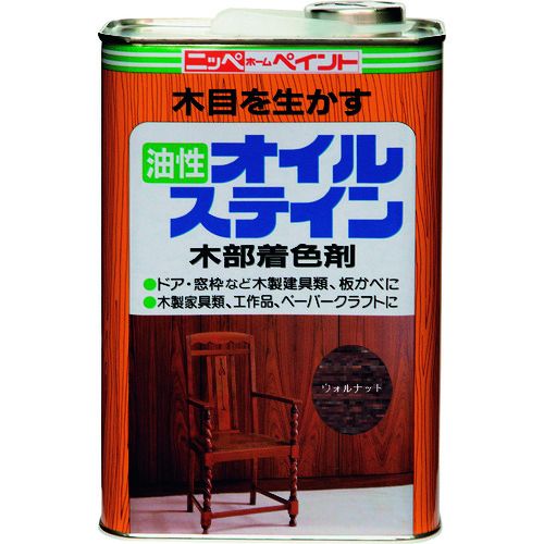 特長:●木材に対して強い浸透性を持っており、「そまり」が非常によく、木目を荒らしません。●非常に塗りやすく、ムラができません。●乾燥が早く、10分程度で手につかなくなります。 用途:●テーブル・イス・棚などの木製家具類、室内の窓枠・ドア・腰...