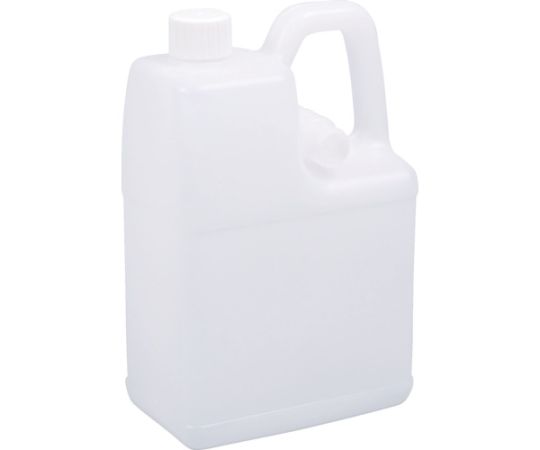 ノズル付のポリ容器です。 ノズル収納が出来ます。 容量（L）：2 色：白（半透明） 幅（mm）：148 奥行（mm）：90 高さ（mm）：235 ノズル長（mm）：85 TP-2N：口径：25.7mm（外径）22.1mm（内径） TP-5N...