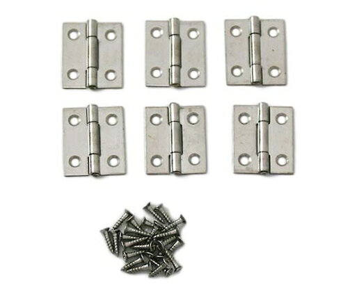 家具・建具の組立・補修等に最適な蝶番です。 サイズ：25mm 入数：6 コード番号：00017490家具・建具の組立・補修等に最適な蝶番です。 サイズ：25mm 入数：6 コード番号：00017490