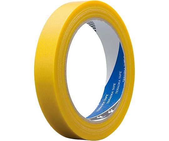 結束、袋などの仮止め、簡易包装用に使用可能。 手で簡単にカットでき、汎用品の色分け等にも最適です。 背面に文字が書けるため、ラベル代わりとしてもおすすめ。 粘着力：13（N：25mm） 幅：18mm 長さ：25m 厚さ：0.15mm 基材：...