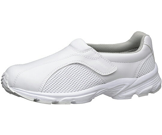 超軽量設計でアクティブに動けるメディカルシューズです。ハードな看護師・介護士業務を足元から支えます。 クッション性に優れたEVAソールと衝撃吸収インソールが足へかかる負担を軽減します。 サイドに通気性に優れたメッシュを使用し、靴内のムレを逃...
