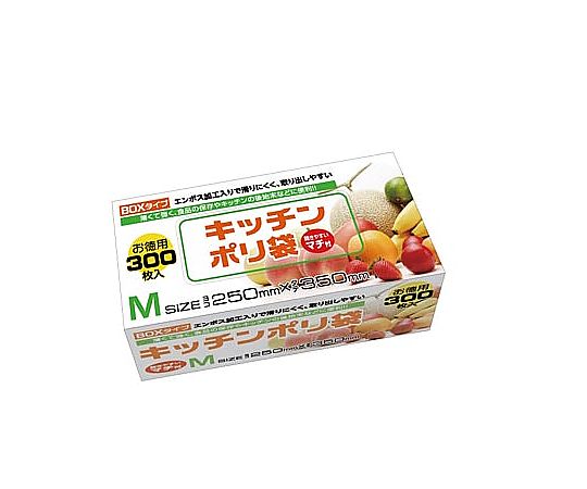 キッチンポリ袋BOXタイプの大容量！ 寸法：250（190+60）×350mm 材質：高密度ポリエチレン 厚さ：0.008mm カラー：半透明キッチンポリ袋BOXタイプの大容量！ 寸法：250（190+60）×350mm 材質：高密度ポリエ...