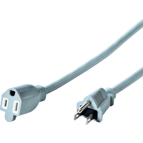 特長:●OAタップなどの電源コードを5m延長できます。●タップの電源コードなどが延長できます。●環境を考慮した無鉛ハンダ材料を使用したRoHS製品です。 仕様2:●定格容量：15A・125V●プラグ：3Pメス-3Pオス●電源コード長さ(m)...