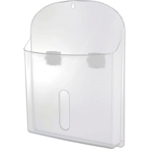 特長:●書類を入れやすい広口タイプのマグネットポケットです。 仕様:●規格：A4判●色：透明●幅(mm)：269●高さ(mm)：333●耐荷重(kg)：3●厚さ(mm)：51 仕様2:●内寸法：縦201×横248×厚さ22mm（A4判・角形...