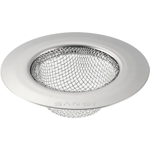 特長:●45〜55mmの排水口に対応しています。●丈夫で衛生的なステンレス製なので、お手入れも楽々。●目の細かい網でゴミ等をキャッチ。●メッキタイプ・シルバー調なのでシンクになじみやすい色あいです。●ツバ広タイプなので適合範囲が広く、様々な...