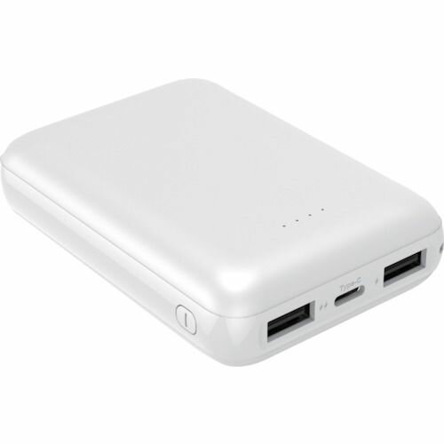 特長:●薄くて軽く、持ち運びに最適です。●USB Type-C入出力対応●バッテリー残量インジケーター搭載●PSE適合商品 用途:●スマートフォンやタブレットの充電に 仕様:●色：ホワイト●ポート数：3●幅(mm)：90.6●奥行(mm)：...