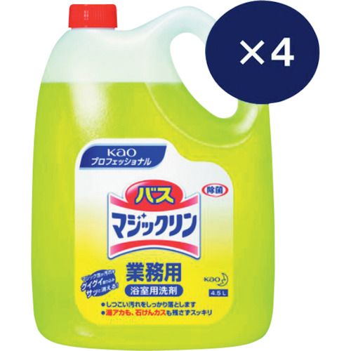 特長:●年末まとめ買いキャンペーン、お得なセットです。 用途:●浴室用洗剤。 仕様:●容量(L)：4.5 材質／仕上:●主成分:界面活性剤、泡調整剤、金属封鎖剤特長:●年末まとめ買いキャンペーン、お得なセットです。 用途:●浴室用洗剤。 仕...