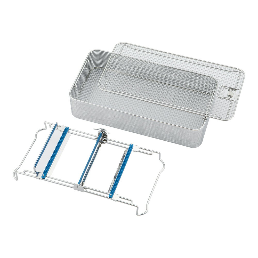 幅×長さ×高さ（mm）：480×250×100 入数：1個 材質：ステンレス（SUS304） メッシュサイズ：6.0mm 線径：1.2mm 電解研磨仕上げ幅×長さ×高さ（mm）：480×250×100 入数：1個 材質：ステンレス（SUS3...