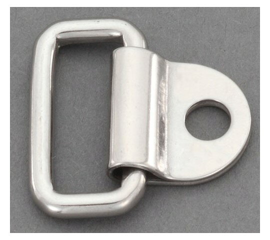 材質：ステンレス(SUS304) 参考使用荷重：15kg サイズ：A：26mm、B：10mm、L：21mm、W：20mm、D2：4mm、d：6.8mm コード品番：EA638BK-27材質：ステンレス(SUS304) 参考使用荷重：15kg...