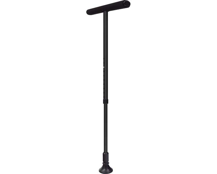 ●サイズ／約73〜91cm（10段階／2cm）、グリップ：幅4.5×長さ30.5×厚さ3cm、ゴムチップ底径：約7cm ●重さ／約480g ●材質／グリップ：ポリウレタン、先ゴム：合成ゴム、シャフト：高強度マグネシウム合金 ●適応ゴムチップ...