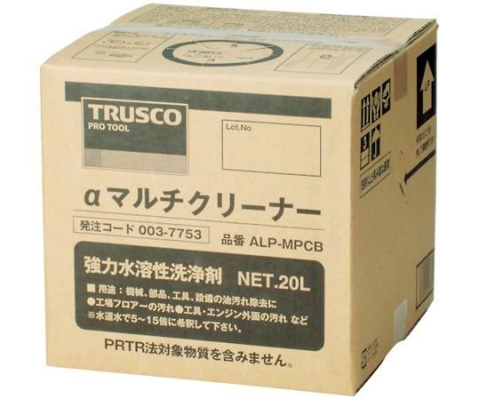 各種設備機械・部品・工具などの油汚れを除去するために適した水溶性アルカリ性洗浄剤です。 PRTR法対象物質を含みません。 機械、部品、工具、設備の油汚れ除去。 設備工場などのフロア洗浄。 大型機械、設備外面の洗浄。 工具・エンジン外面の汚れ...