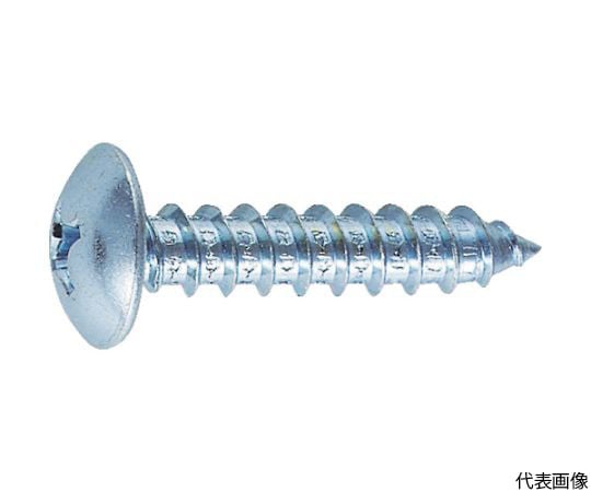 頭部外径が大きい丸頭形状で、タップやナットを使用せず、下穴だけで締結ができる薄板鋼板用のねじです。 寸法（mm）d：M5 寸法（mm）L：30 頭部径（mm）：10 パッケージ：ボルトンパック（ブリスター） 適合ドライバー M3〜M5：プラ...