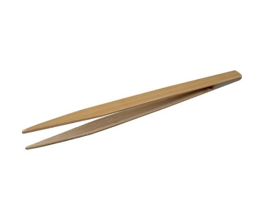 非磁性・絶縁性・耐薬品性に優れています。 保持物を傷つけません。 弱電・理化用途に最適。 全長（mm）：150 幅（mm）：9 先端：先細型 材質／仕上：竹 注意：ESD対策仕様品ではありません。 原産国：日本 コード番号：270-9163...