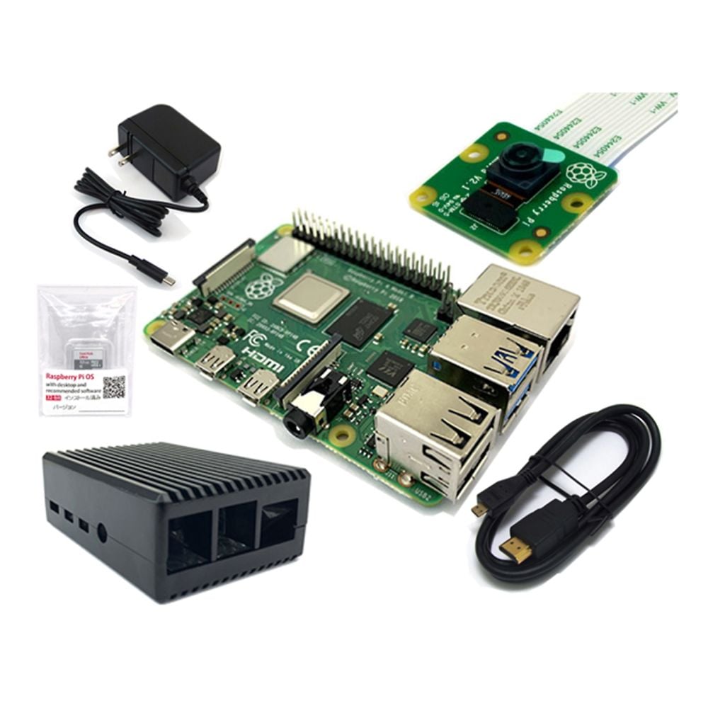 これから始めてみたいラズパイ初心者向けに、共立オリジナル[Raspberry　Pi　4　Model　B]のお得な特別セットをご用意！SDカードや電源・HDMIケーブルなど最小限のセットからRaspberry　Pi　4　Model　Bを手軽に...