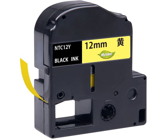 KING　JIM用互換テプラカートリッジです。 純正品と同じ使用方法で簡単です。 印刷かすれなしで、しっかり貼って剥がせます。 剥離紙を剥がし易くするように剥離紙にスリットが入っています。 テープ色：黄色 テープ幅：12mm テープ長：8m...