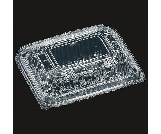 折り蓋式の一般的な食品容器です。 生鮮品をはじめ、お惣菜や日配品の商品づくりにも鮮度感の演出に適しています。 パチンと閉まる簡単なかん合で、作業性は大幅に軽減されます。 電子レンジ使用可 オーブン使用不可 耐油性：あり 耐熱温度：110℃ ...