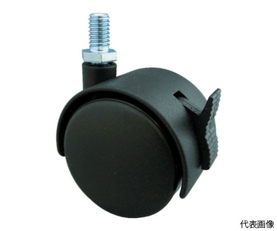 軽量製品向けのスタンダードな商品です。 収納家具、什器、ワゴン、ラックなどに。 車輪径D（mm）：40 タイプ：自在式（ストッパー付） 許容荷重（daN）：29 許容荷重（kgf）：30 車輪幅（mm）：42 取付高H（mm）：51 軸長L...