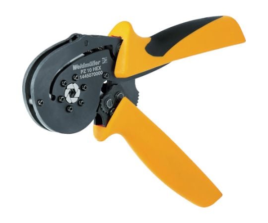 独自のスプリング機構により軽い力で最適な加工が可能です。 最後までハンドルを握らないとリリースしないラチェット機構付で作業のバラツキや圧着ミスを低減し、安定した品質を提供します。 圧着端子/スリーブ（フェルール）10mm2まで用の圧着工具で...