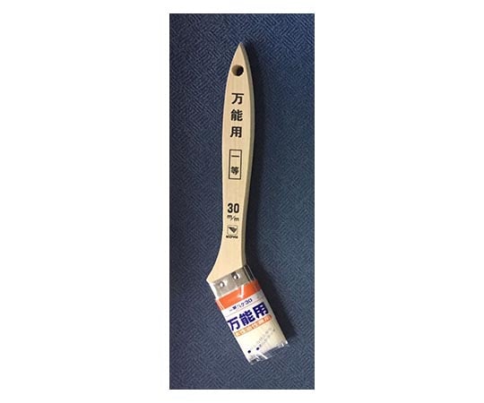 使いやすく、塗りやすい金巻タイプ、化繊100%の万能刷毛。 サイズ(幅×高さ×奥行)：60×220×11mm 刷毛幅：30mm 重量：30g 材質：化繊 用途：万能用 原産国：中国使いやすく、塗りやすい金巻タイプ、化繊100%の万能刷毛。 ...