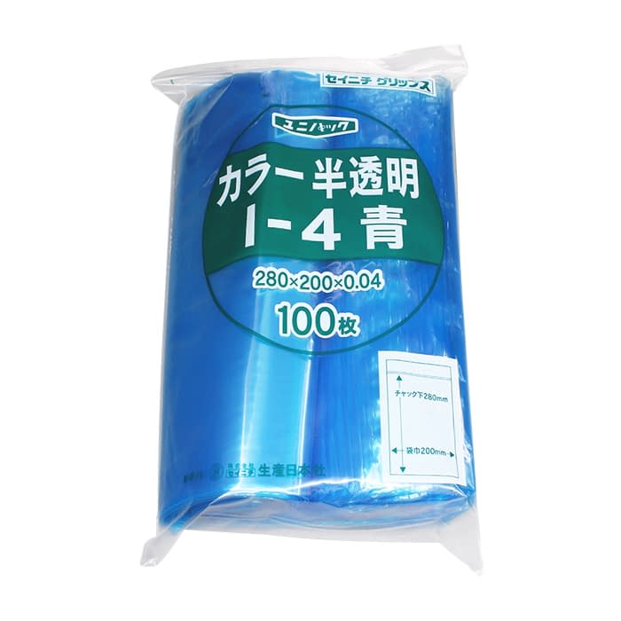 商品説明 ●用途別に色分けでき、便利です。 商品スペック ●製品サイズ：チャック下280×袋幅200×厚み0.04mm ●個装入数：100枚カタログコード:19-7360-0802マツヨシコード:0085552802認証番号:商品説明 ●用...