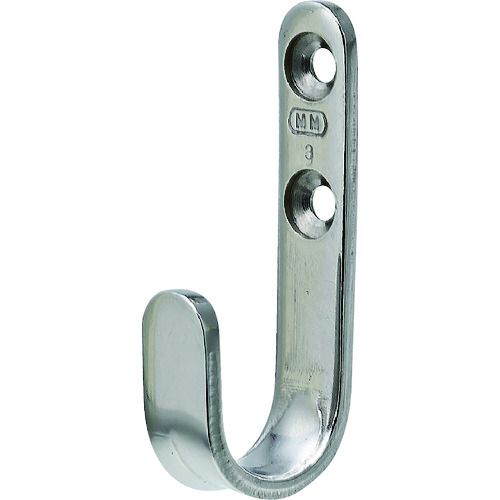 特長:●ステンレス製で錆びにくく、耐久性に優れます。 用途:●物掛けとして。 仕様:●使用荷重(kN)：0.10●L(mm)：45●B(mm)：13●W(mm)：9●H(mm)：20●T(mm)：2.5●d(mm)：3.1 材質／仕上:●ス...