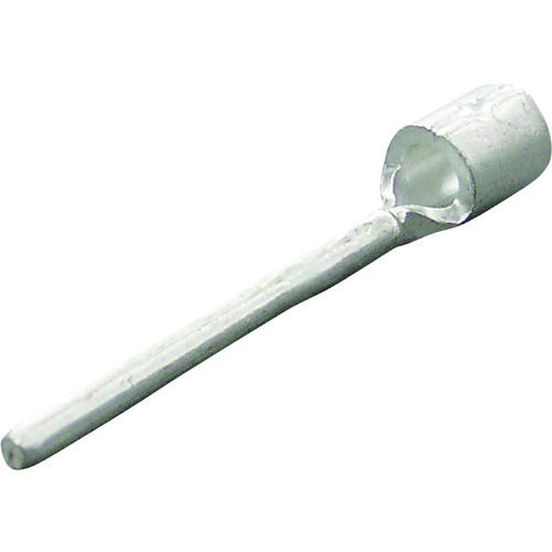 特長:●接触面（舌部）が丸棒である棒形端子です。 用途:●軟鋼のより線、または単線の電線の接続に。 仕様:●電線抱合範囲 単線(mm)：1.14〜1.82●電線抱合範囲 より線(［［MM2］］)：1.04〜2.63●電線抱合範囲 AWG：1...