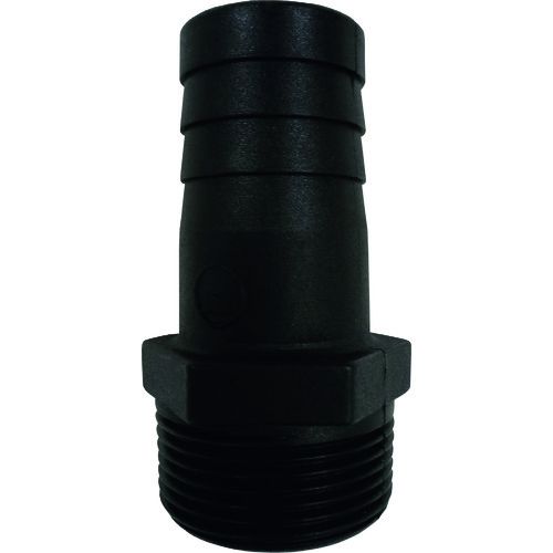 特長:●オネジ配管（R3/4）にシールテープを巻いて取付け。●ホースは奥までしっかりと指し込み、必ずバンド（別売）を確実に締めて下さい。 用途:●散水用ホースの接続用。 仕様:●A：23.5〜27●B：52●ねじサイズ：R1 仕様2:●内径...