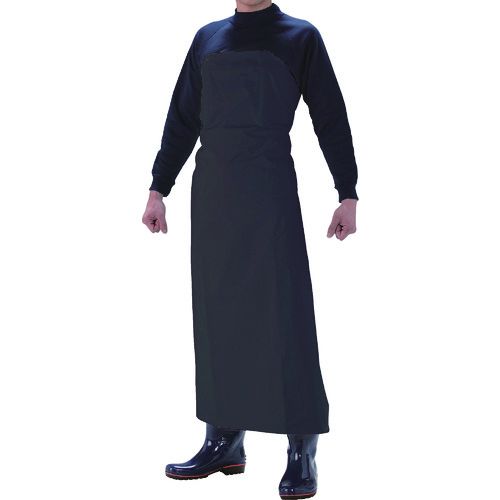 特長:●ターポリン生地に抗菌防臭加工を施した丈夫なワンタッチ前掛けです。●ビニー ルなので、汚れても水洗いができお手入れがとても簡単です。●このエプロンは腰にワイヤー が入っている前掛けなので、肩ひも、ウエストひもを結ぶことなく素早く着用す...