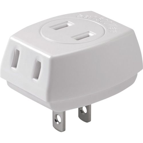 特長:●シンプルデザインの3個口タップです。 用途:●電源分岐用。 仕様:●コンセント数：3●色：白特長:●シンプルデザインの3個口タップです。 用途:●電源分岐用。 仕様:●コンセント数：3●色：白