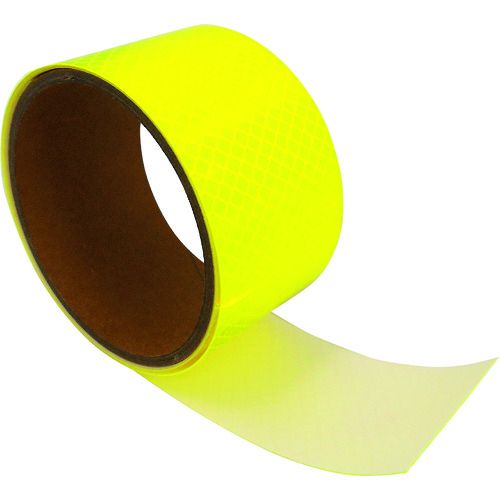 特長:●反射力はガラスビーズの約30倍以上!耐久性に優れ、高い反射性能を持つ反射テープです。●三面体プリズム素子を使用、さまざまな角度から光が入射しても強く反射します。 用途:●看板やPOP、保安用品、夜間の安全サインに。 仕様:●幅(mm...