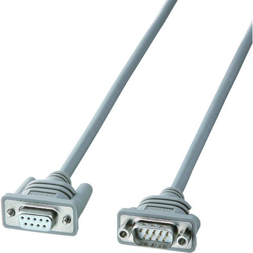 特長:●RS-232Cケーブル（D-sub9pin）を延長するケーブルです。●（ストレート全結線仕）です。●焼却配慮パッケージパッケージに、焼却しても有毒なガスが発生しない材料を使用しています。●二重シールドケーブル銅製の高密度編組みシール...