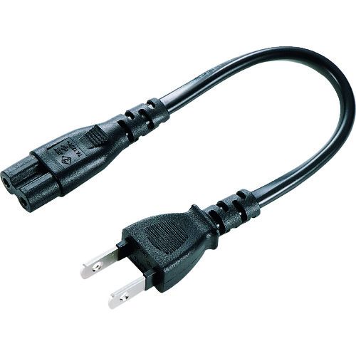 特長:●トラッキング火災予防絶縁キャップが付いた安全型電源コードです。●各社ノートパソコン、デジカメ、ハードディスクなどのACアダプタ用電源ケーブルとしてご使用になれます。●対応機器：ACインデット（メガネ型コネクタ）を持つ機器のACアダプ...