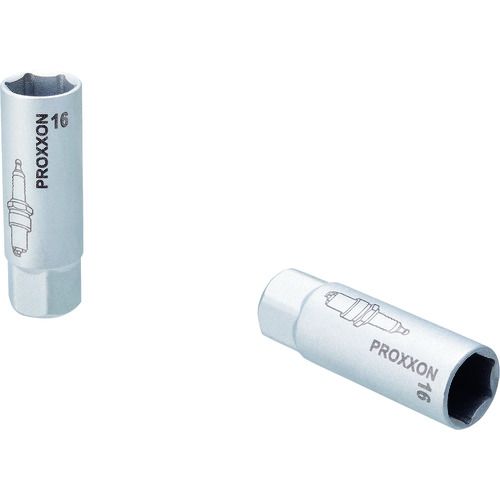 特長:●表面仕上：下地に二層のニッケルクロームと最終仕上げはマットクロームが施されています。●レーザーマーキング 用途:●スパークプラグの脱着に。 仕様:●対辺寸法(mm)：16●差込角(mm)：9.5●全長(mm)：64●2年保証●対辺(...