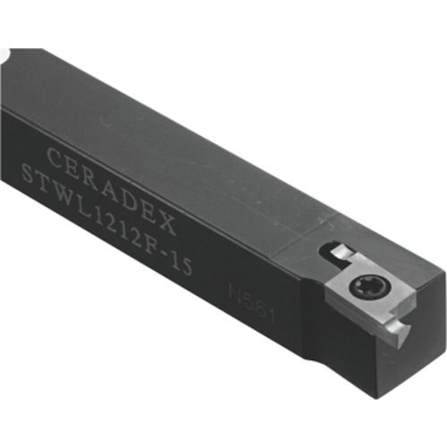 特長:●横置きチップ用角シャンクです。 用途:●小径端面溝入れ加工用。 仕様:●適合チップ：TWFGL●スクリュークランプ方式●横置きチップ用角シャンク 仕様2:●ISO14001認証取得工場製特長:●横置きチップ用角シャンクです。 用途:...