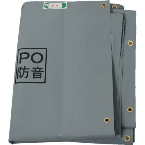 特長:●オレフィン系素材の為塩ビ品に比べて軽量かつ寒冷地などの低温下の現場においても劣化や効果が起こりにくい防音シートです。 用途:●解体工事、建設工事などの壁面養生に。 仕様:●幅(m)：1.91●長さ(m)：3.55●厚さ(mm)：1....