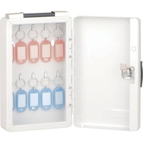 特長:●キーリングで取り付けるタイプなので、専用ホルダーがなくても使用できます。●色分類できるキーホルダーが便利です。●また、キーホルダーの中には、書き込み可能な見出し用紙が付いています。 用途:●鍵の保管管理に 仕様:●ホルダ数(個)：1...