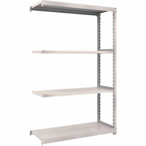 特長:●ボルトを1本も使用していないボルトレス構造で、分解・組み立て作業が簡単で、作業時間を大幅に短縮できます。●棚の段変更が、25mmピッチで、自由に調整、変更ができます。●高さ、奥行が同じであれば、増結することができます。また、支柱を兼...