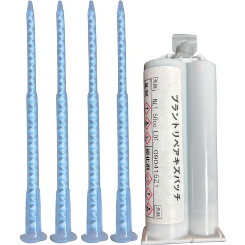 特長:●専用カートリッジで簡単に施工できます。●施工後約6時間で硬化します。（23℃）●ケミクリートEに準拠した12色のカラーを用意しています。 用途:●エポキシ樹脂系塗り床材の小さな傷や割れ、微細クラック、アンカー穴跡の補修に。●工具の落...